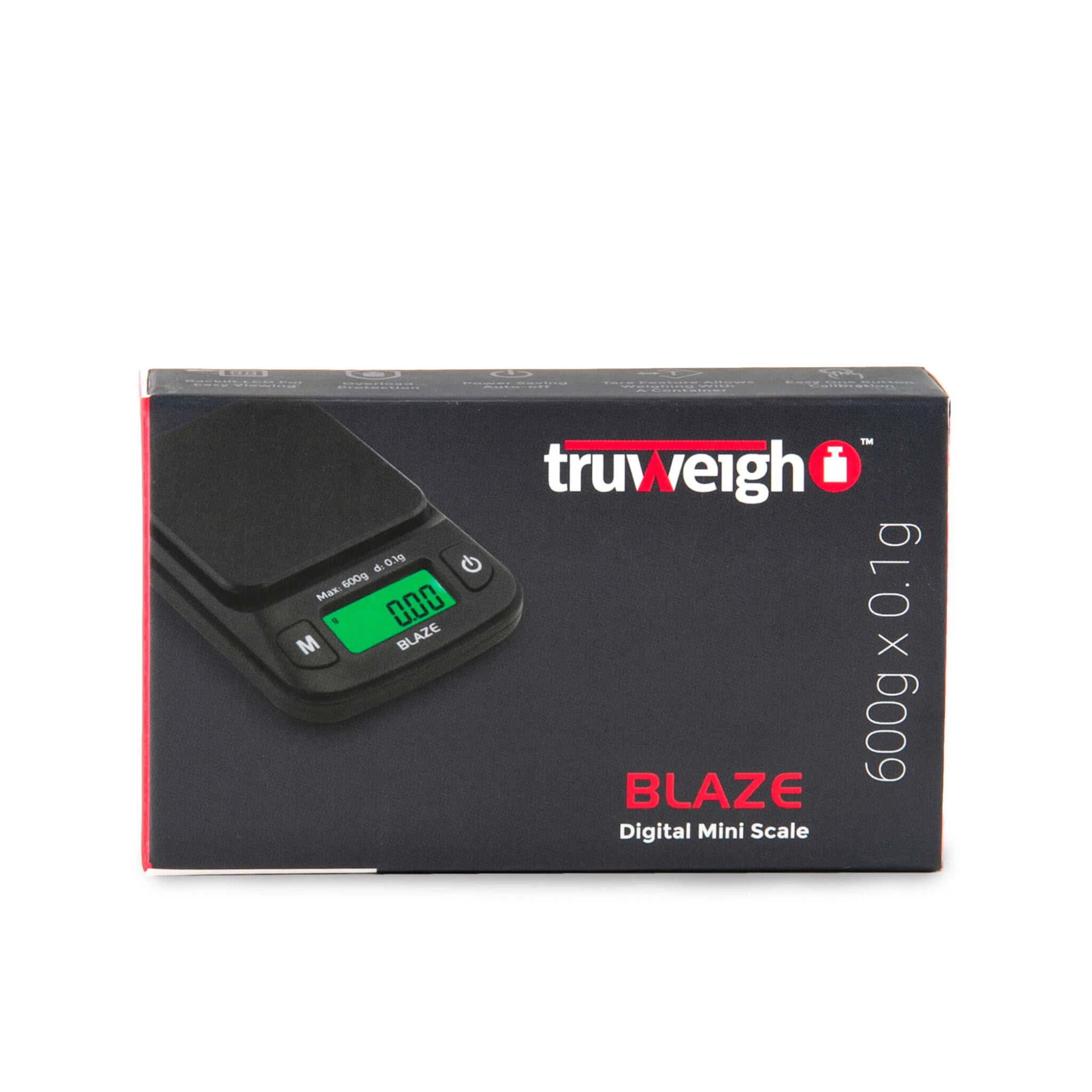 TRUWEIGH BLAZE DIGITAL MINI SCALE 600G X 0.1G - Roanoke Wholesale