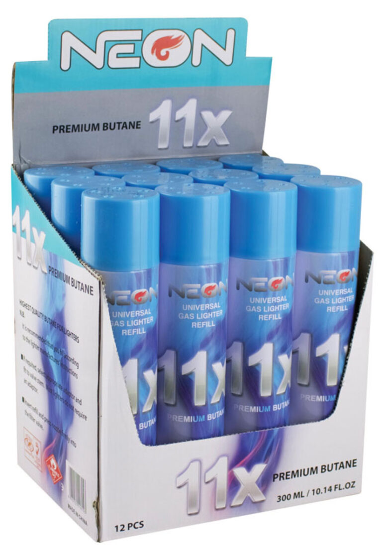 NEON BUTANE 11X GAS LIGHTER REFILL 300ML 12PCS [NO SHIPPING] - Roanoke ...