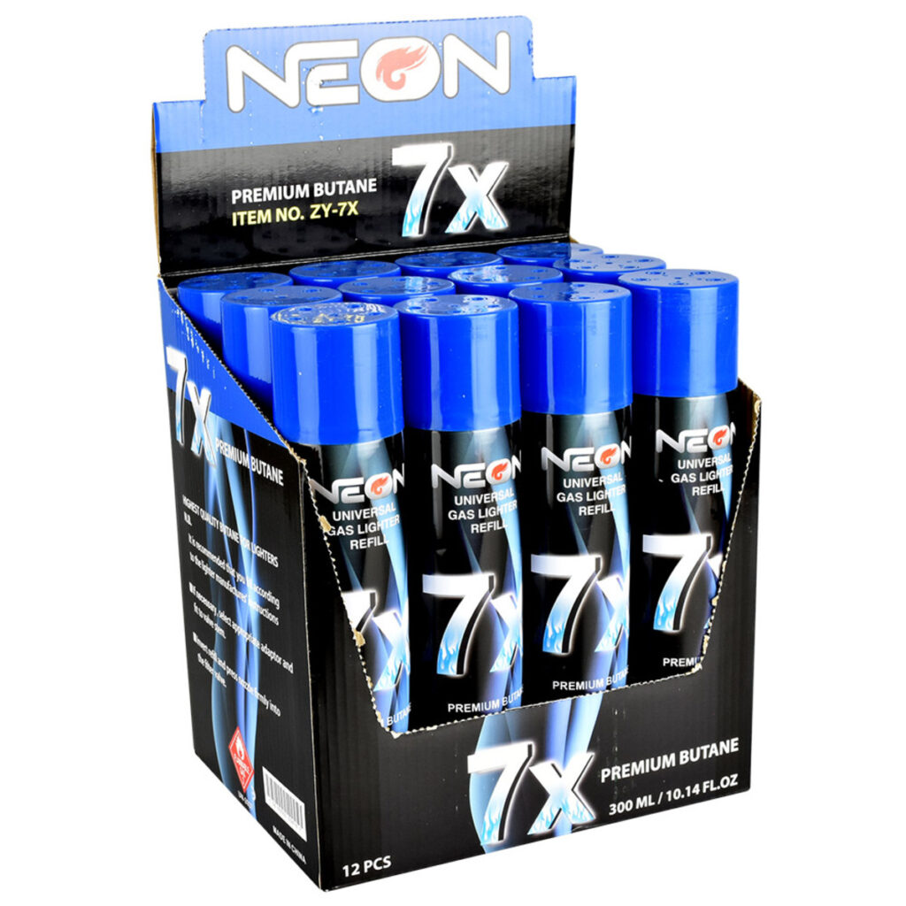 NEON BUTANE 7X GAS LIGHTER REFILL 300ML 12PCS [NO SHIPPING] - Roanoke ...