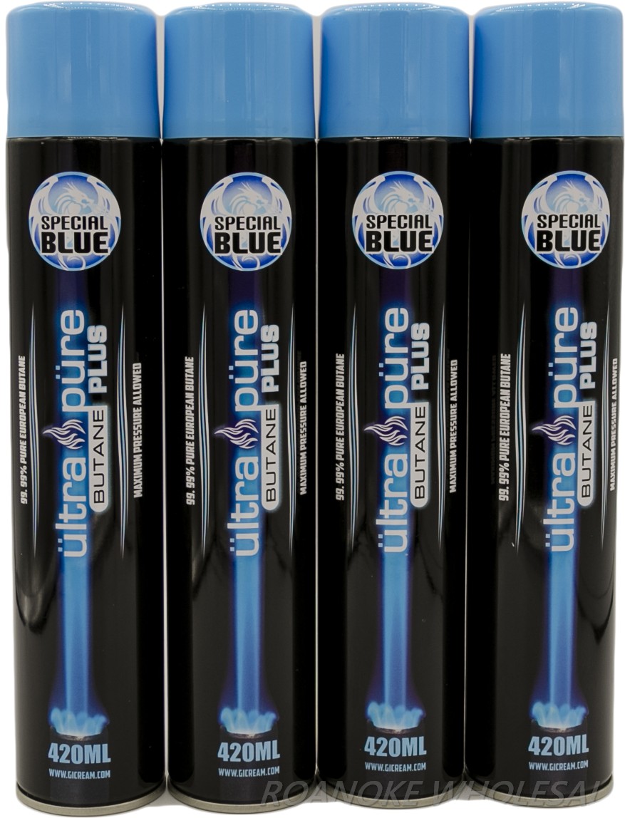 SPECIAL BLUE ULTRA PURE BUTANE PLUS 420ML 12PCS [NO SHIPPING] – Roanoke ...