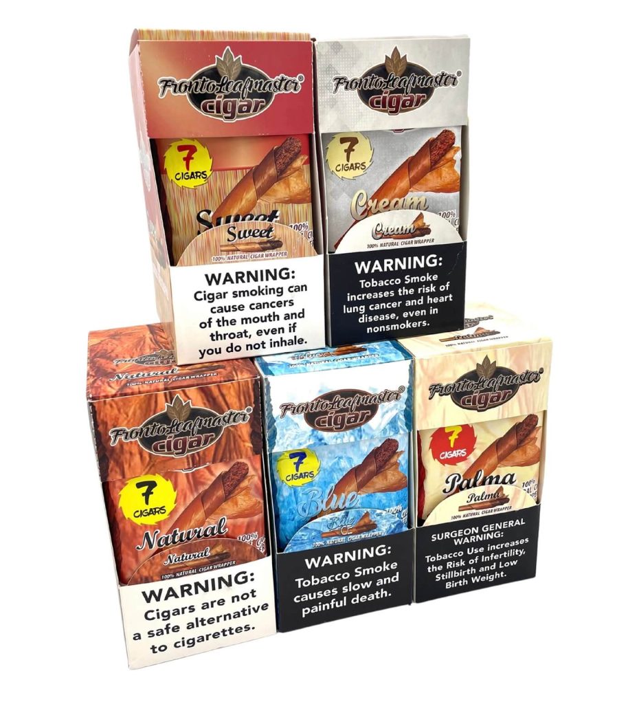 FRONTO LEAF MASTER CIGAR 8 PACKS 56 CIGARS - Roanoke Wholesale