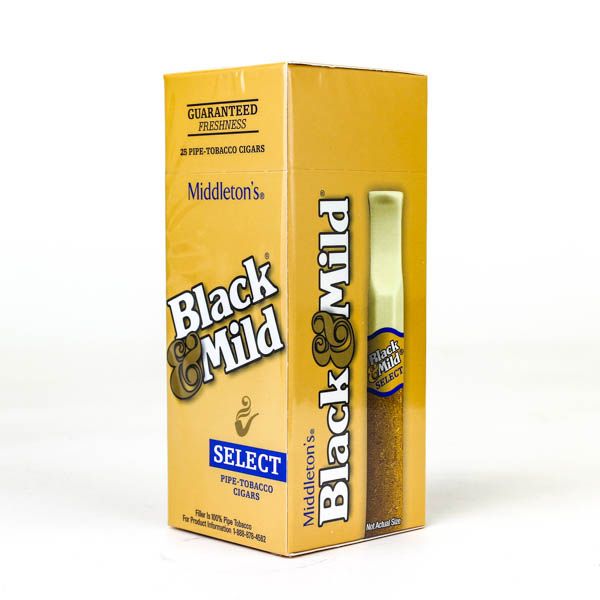 BLACK & MILD CIGARILLOS 25/1 PACKS – Roanoke Wholesale