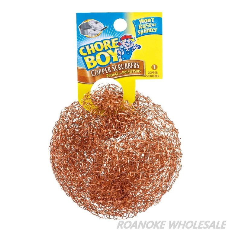 CHORE BOY COPPER SCRUBBERS 36PCS - Roanoke Wholesale