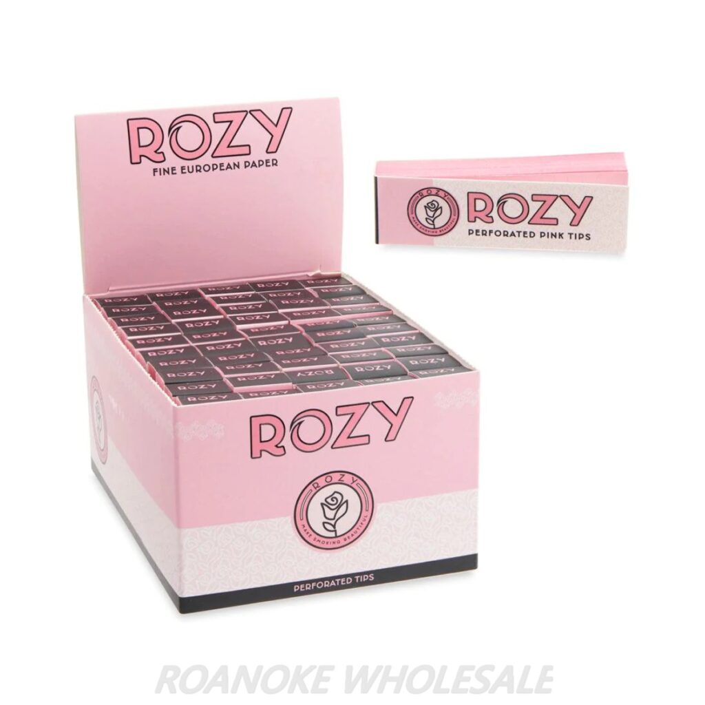 ROZY PERFORATED TIPS 50PCS - Roanoke Wholesale