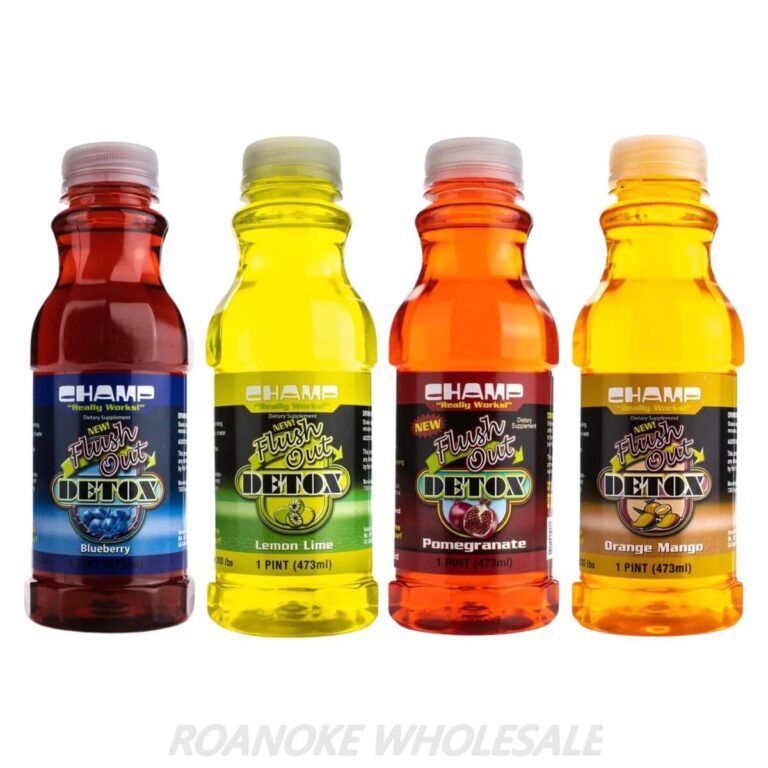CHAMP FLUSH OUT DETOX DRINK 16OZ - Roanoke Wholesale