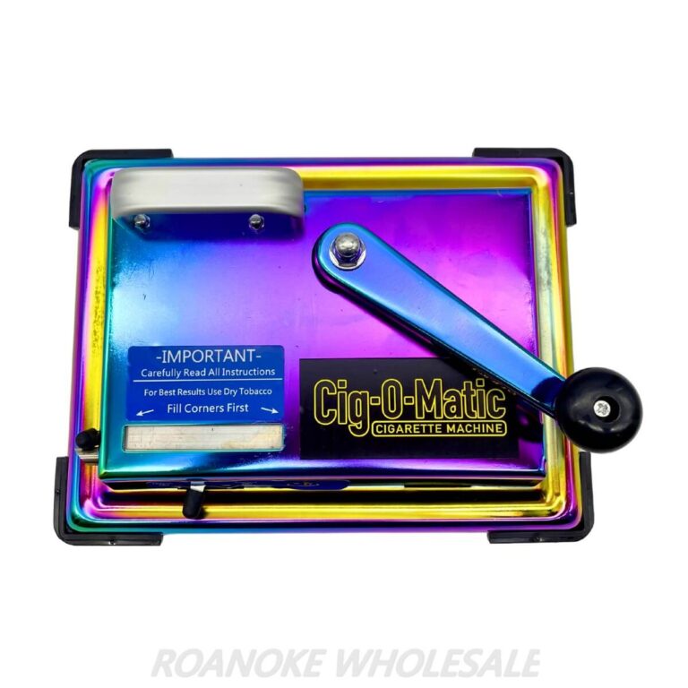 LFTD CIG-O-MATIC RAINBOW CIGARETTE MACHINE - Roanoke Wholesale