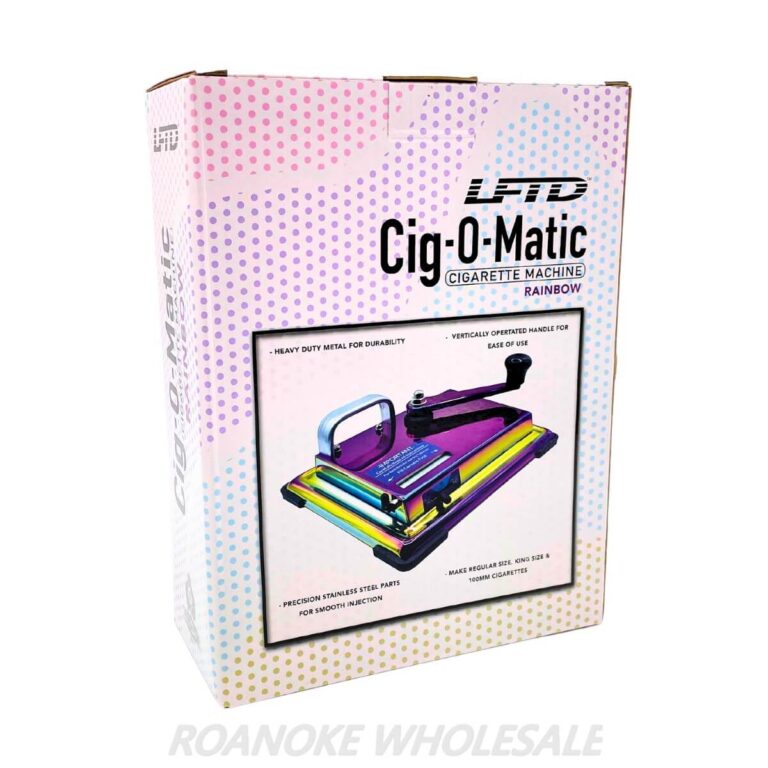 LFTD CIG-O-MATIC RAINBOW CIGARETTE MACHINE - Roanoke Wholesale