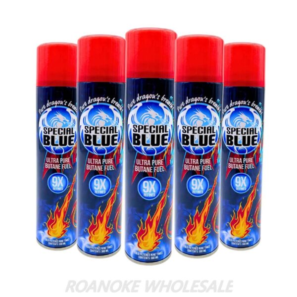 SPECIAL BLUE 9X REFINED BUTANE 300ML 12PCS [NO SHIPPING] – Roanoke ...