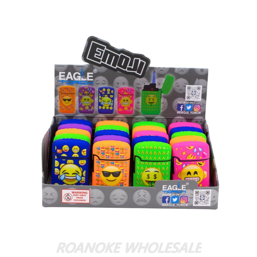 EAGLE TORCH EMOJI TORCH 20PCS [NO SHIPPING] - Roanoke Wholesale