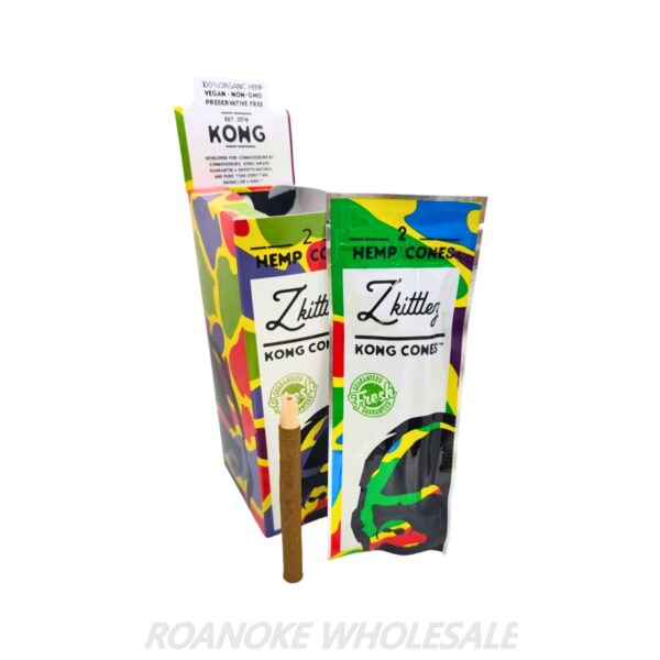 KONG HEMP CONES 15/2 PACKS – Roanoke Wholesale