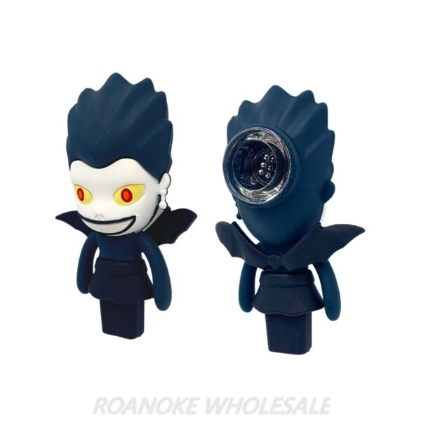 VAMPIRE SILICONE PIPE 3″ 5PCS – Roanoke Wholesale