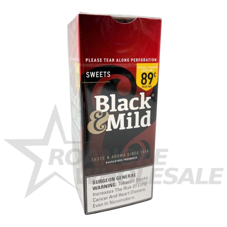 BLACK & MILD CIGARILLOS ($0.89) 25/1 PACKS - Roanoke Wholesale