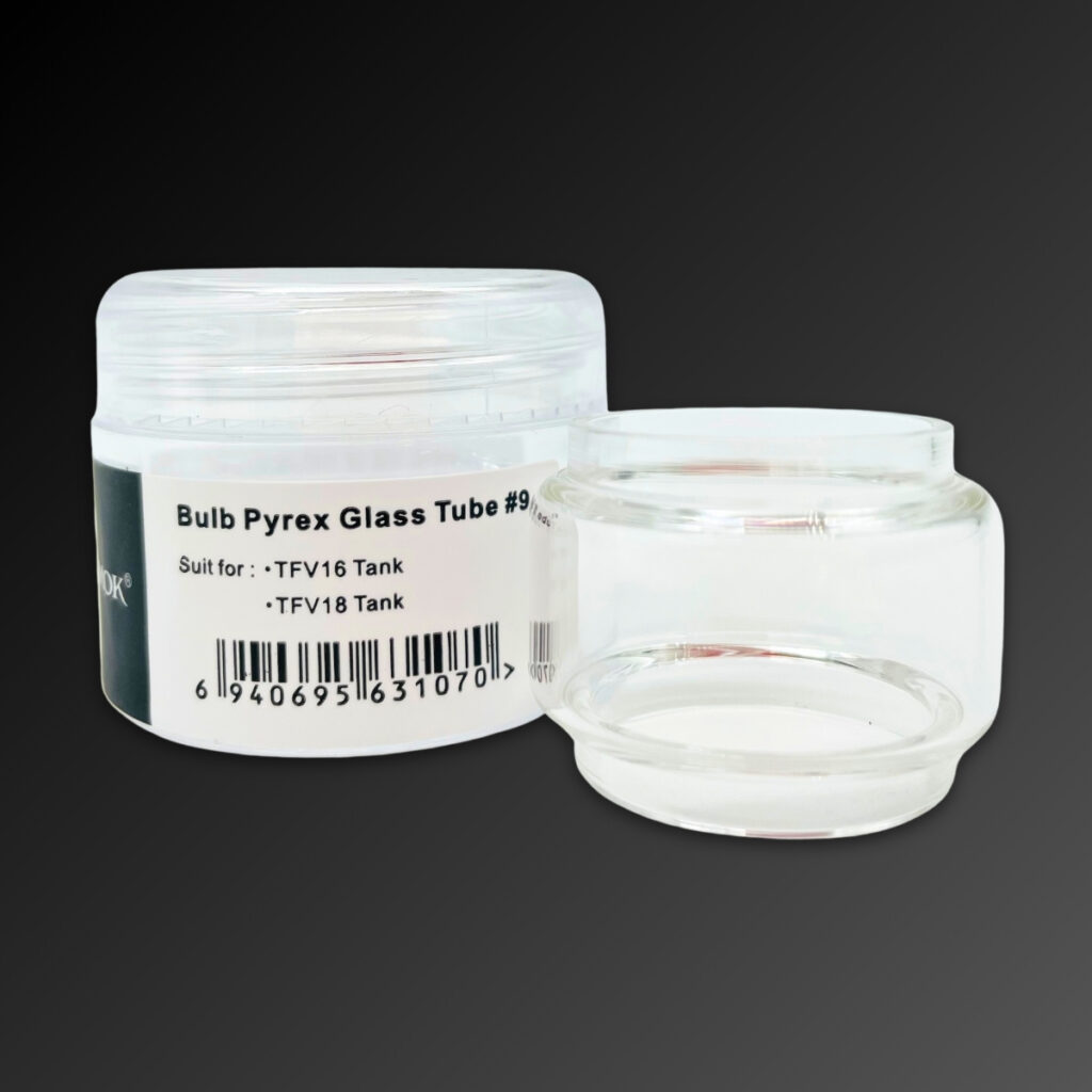 SMOK BULB PYREX GLASS TUBE #9 FOR TFV16 & TFV18 TANKS - Roanoke Wholesale