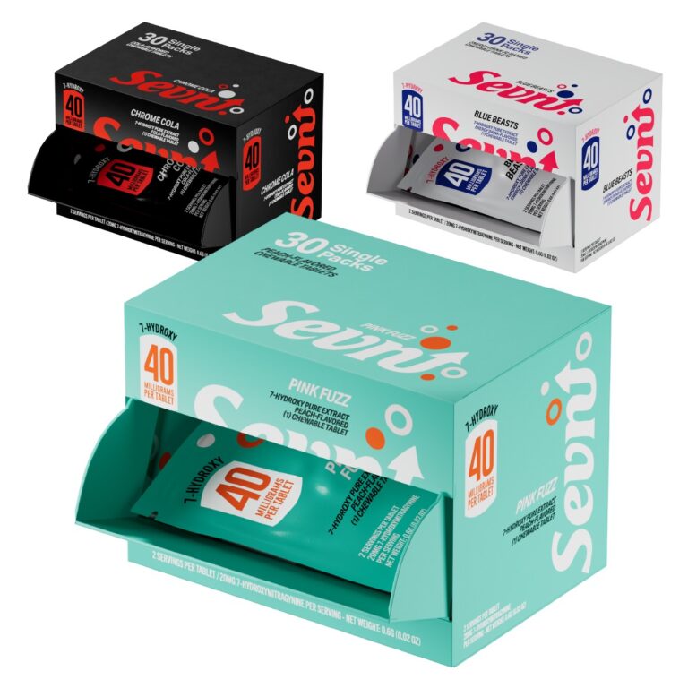 SEVN 7-HYDROXY 40MG 1 TABLET 30PCS - Roanoke Wholesale