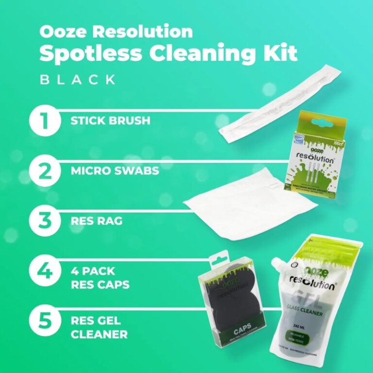 OOZE RESOLUTION CLEANING KIT - GLASS & METALS - Roanoke Wholesale