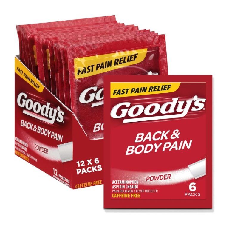 GOODY'S BACK & BODY PAIN 6-PACKS 12CT - Roanoke Wholesale