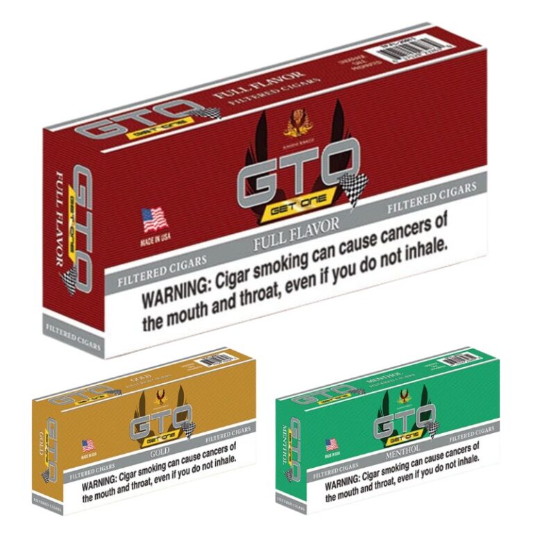 GTO FILTERED CIGARS 10/20 PACKS - Roanoke Wholesale